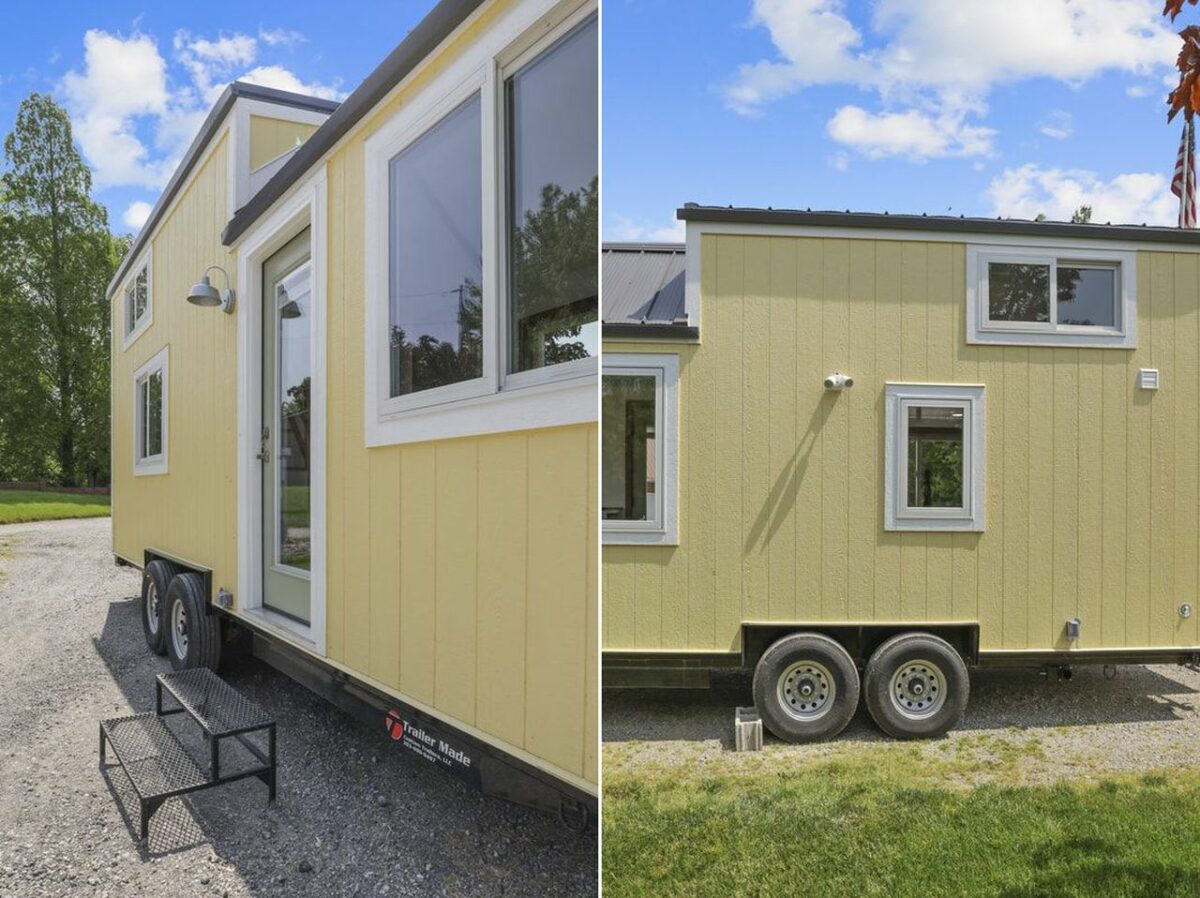 Buttercup Tiny Home in Kentucky is an Irresistibly Cute Dwelling