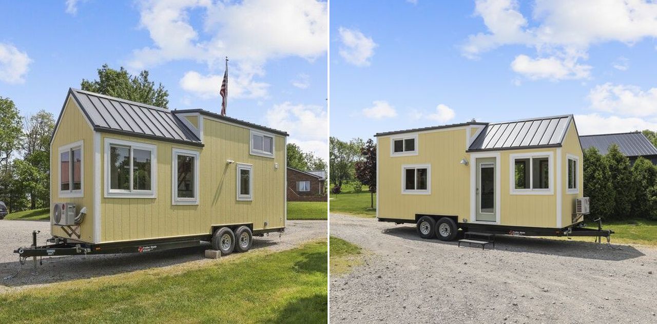 Buttercup Tiny Home in Kentucky is an Irresistibly Cute Dwelling
