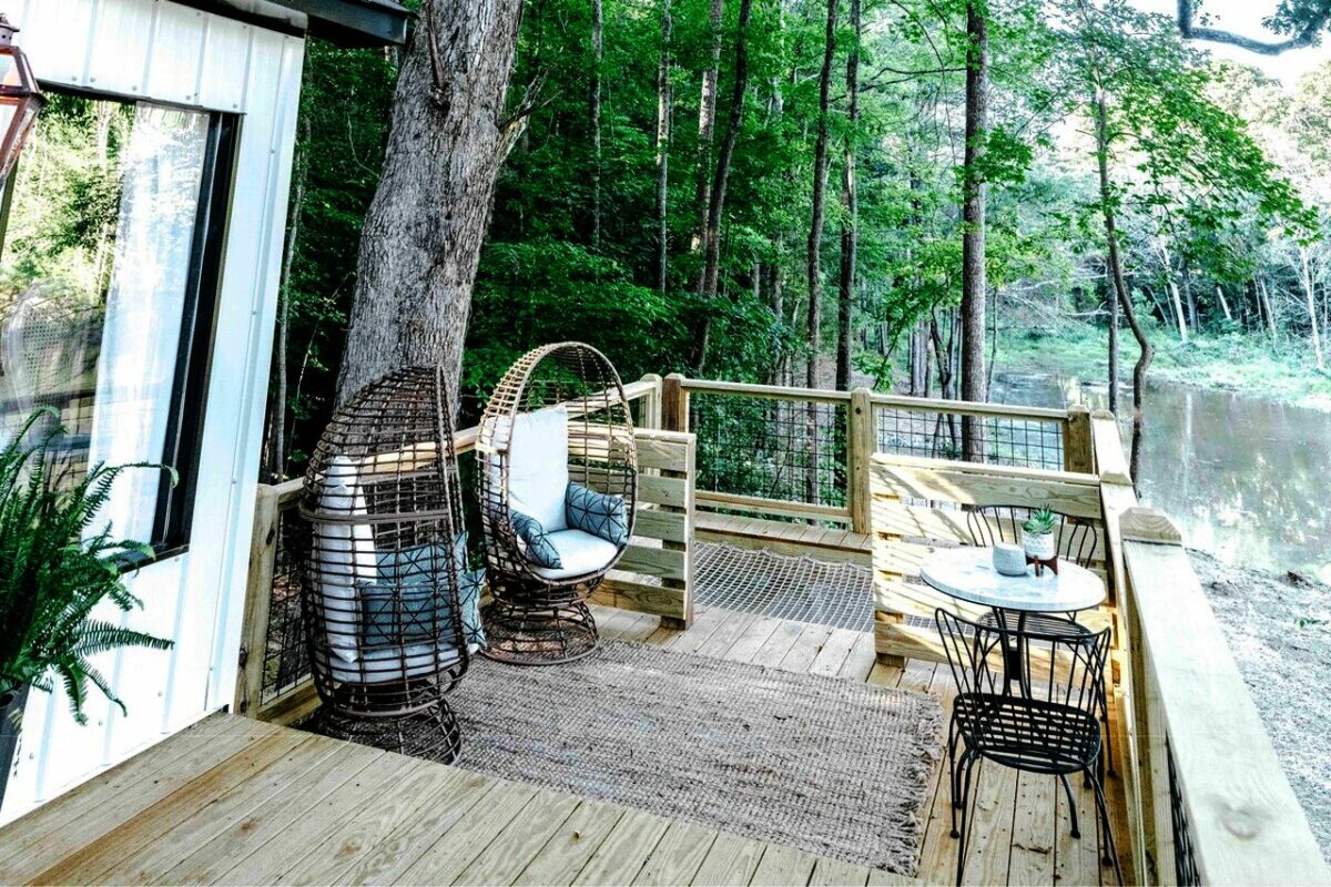 Carolina Treehouse is Magical Getaway in Charlotte Forest