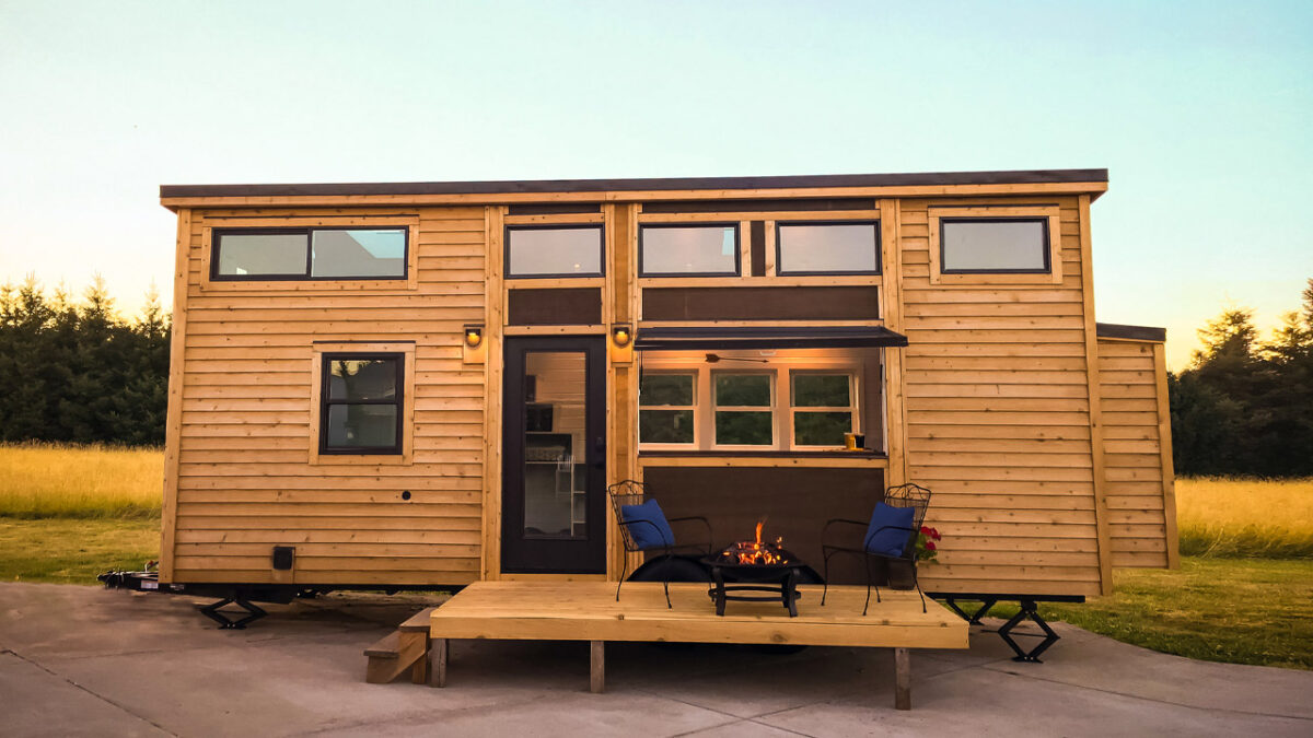 Covo Mio is a Smart Tiny House With Remote-Controlled Lock
