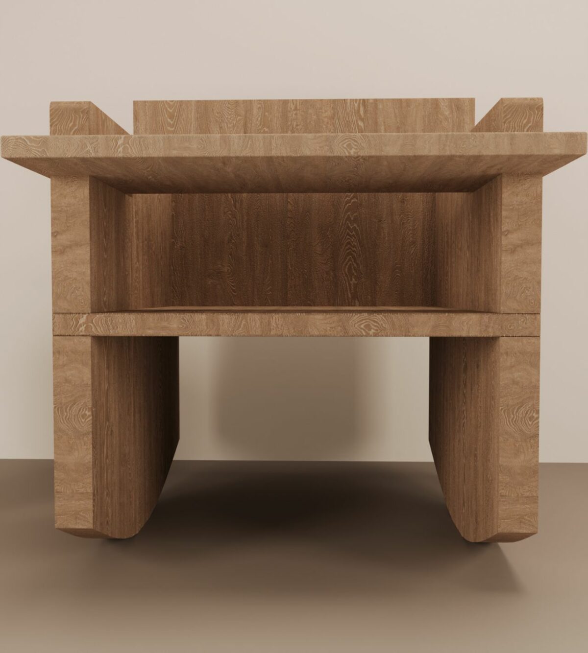 Flat-Pack Wooden Rocking Chair Assembles Without Tools