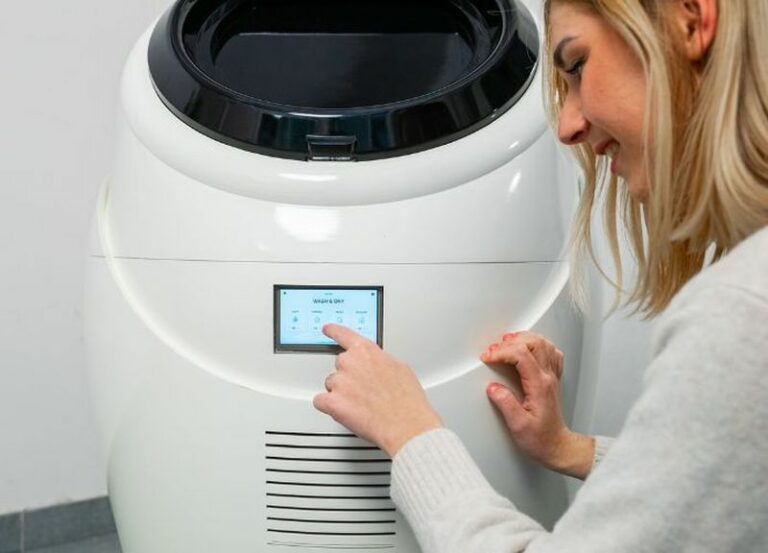 Now a Washing Machine You can set up in Your Closet