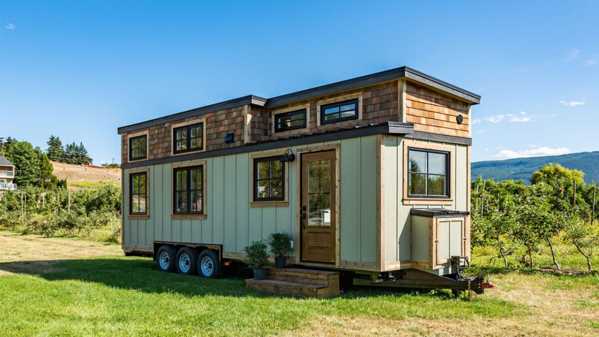 Hummingbird Tiny House with Rich Wooden Details is Stunning