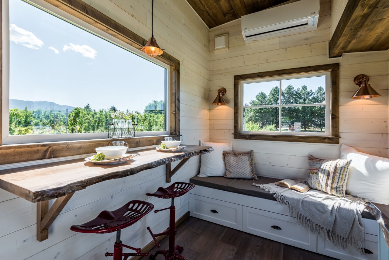 Hummingbird Tiny House with Rich Wooden Details is Stunning
