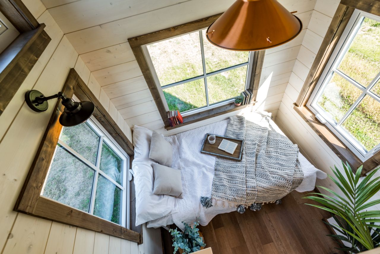 Hummingbird Tiny House with Rich Wooden Details is Stunning