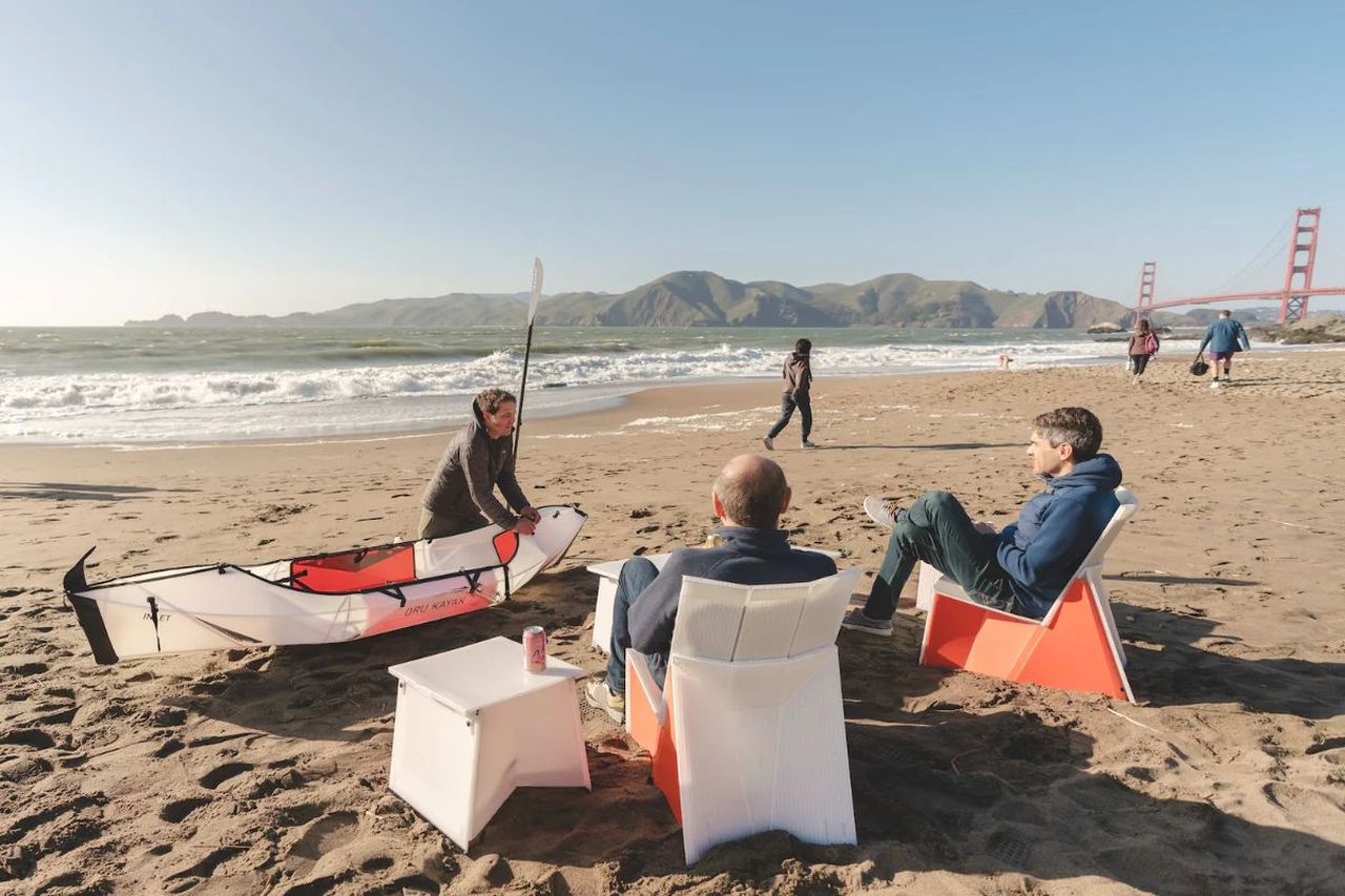 Oru Camp is Origami-Inspired Outdoor Furniture