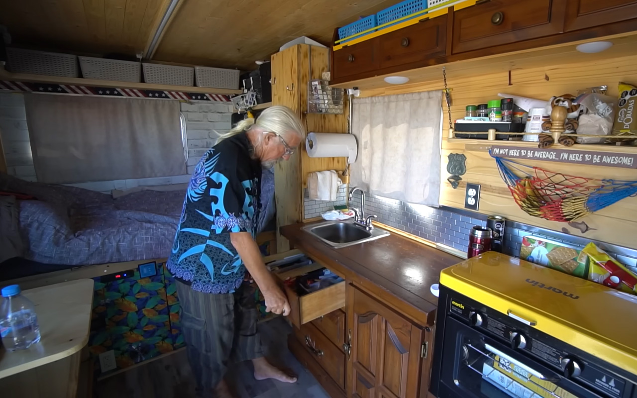 Camper Van Life of Retired Canadian is Inspiration for Going Tiny