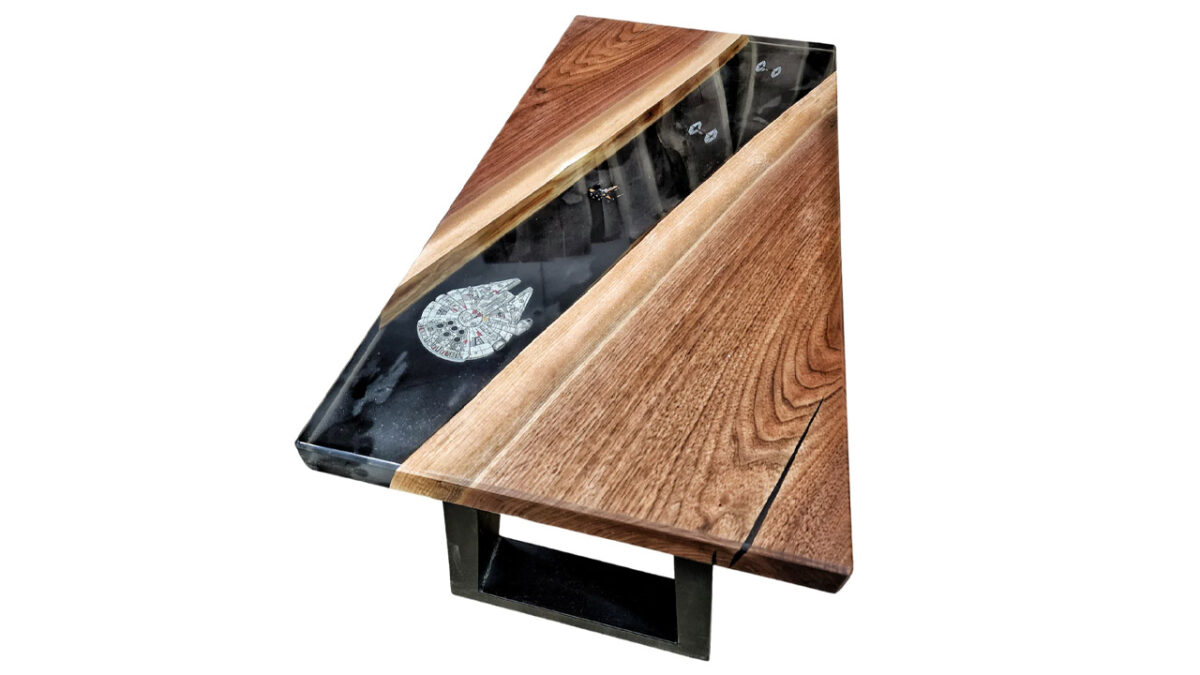 Star Wars Dining Table Immortalizes Epic Battle Scene in Resin