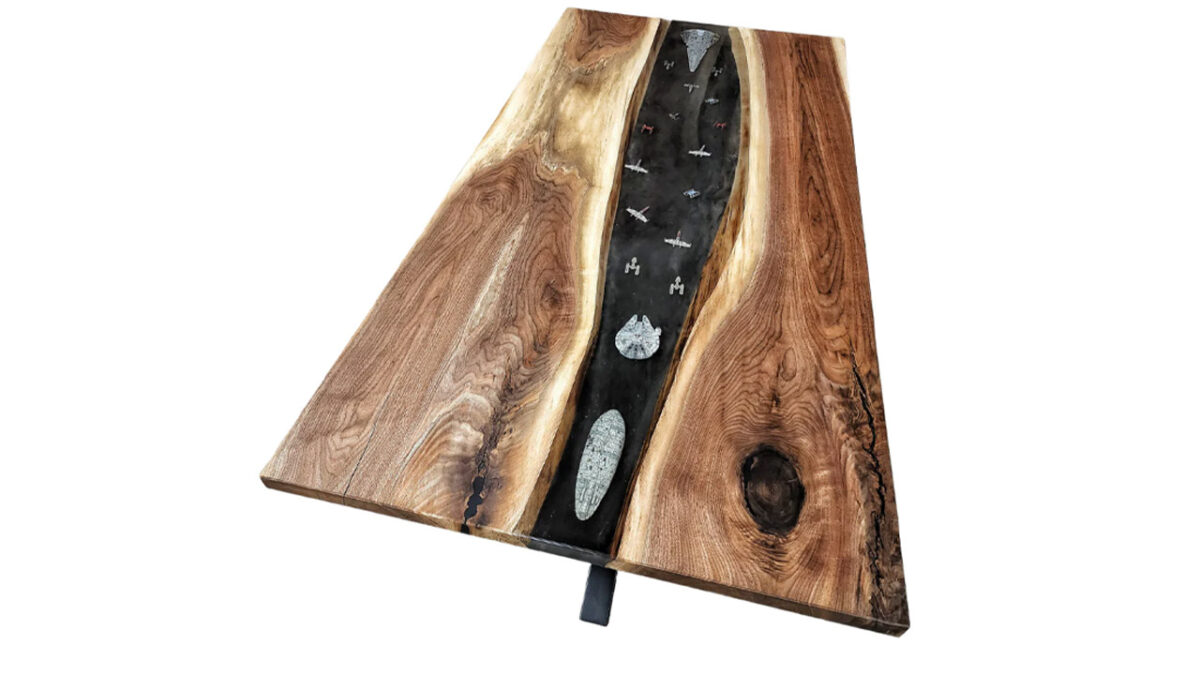 Star Wars Dining Table Immortalizes Epic Battle Scene in Resin