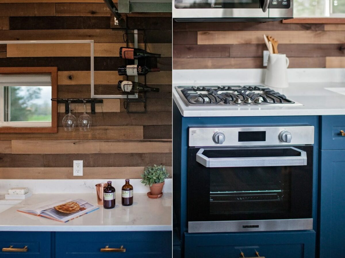 Breezeway High-Tech Tiny Home Features Garage-Style Door