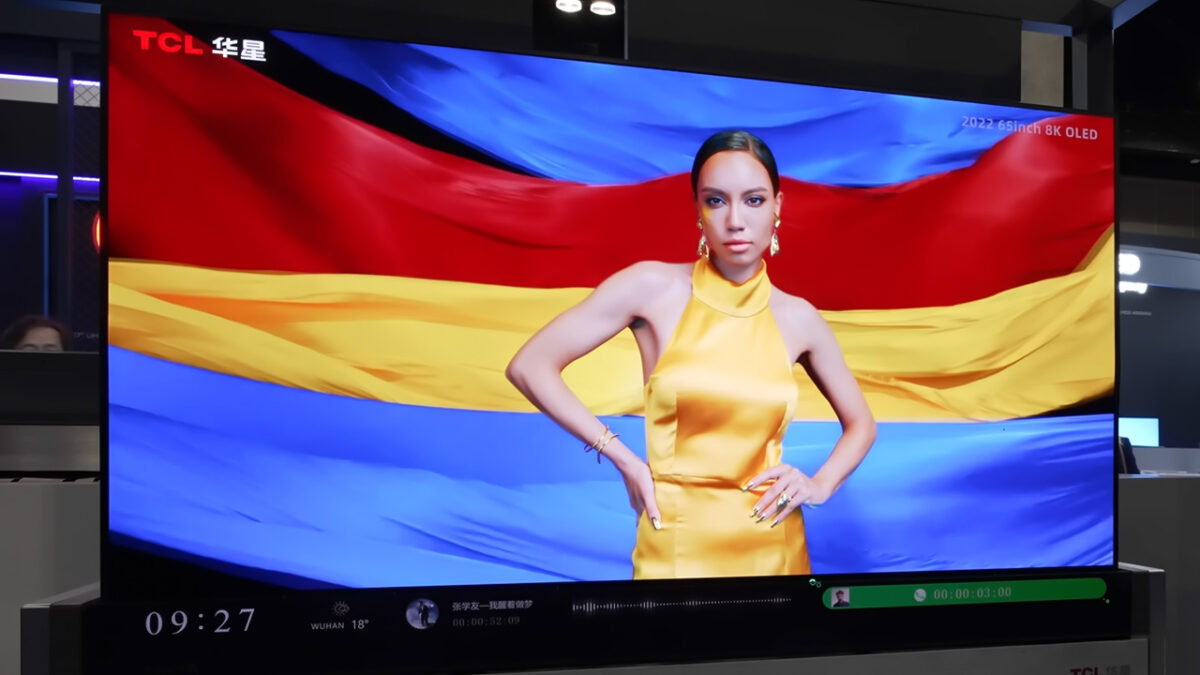 TCL Debuts Largest Folding OLED TV That Transforms Into a Coffee Table ...