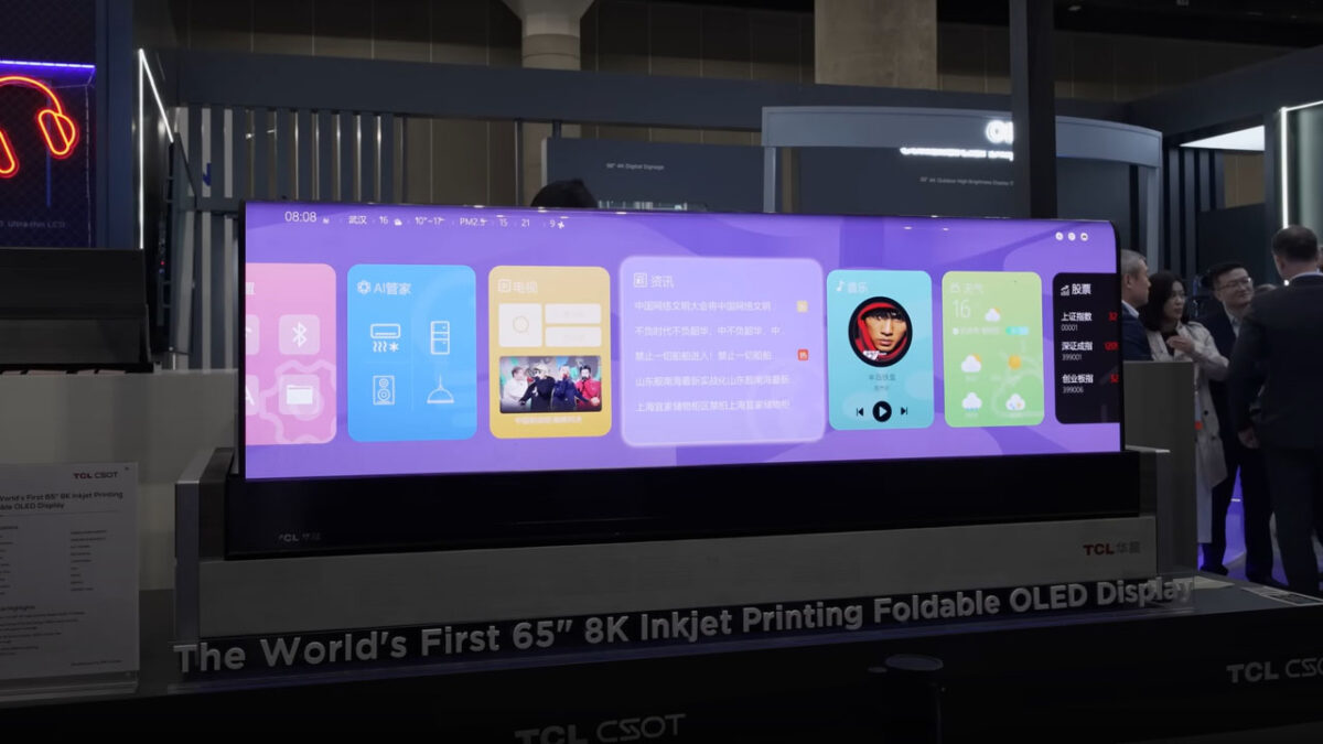TCL Debuts Largest Folding OLED TV That Transforms Into a Coffee Table ...