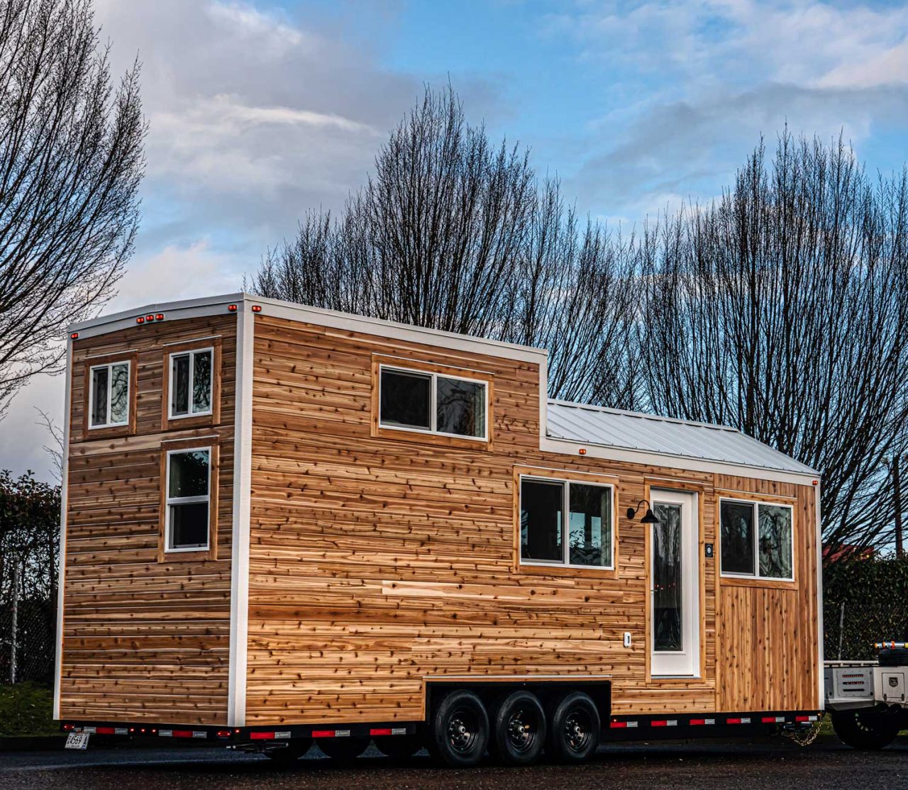 The Heritage Tiny House is Sui Generis With Split Loft Design