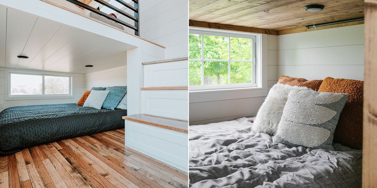Pingora Tiny House in Tennessee Features a Reverse Loft Design