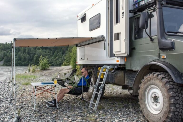 Mercedes-Benz Unimog U1300L Converted into Off-Road Camper
