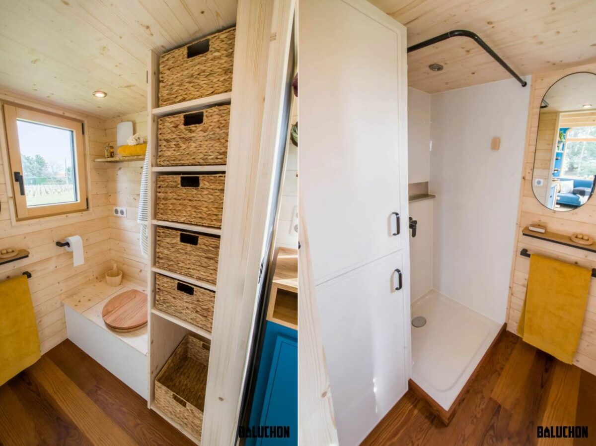 Chicorée Tiny House Sleeps Five in Its Exquisite Interior