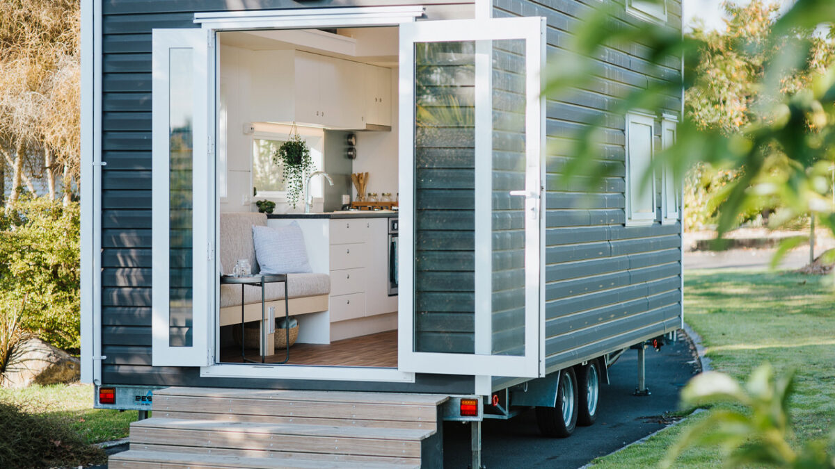 Bitser Tiny House Utilizes Leftover Materials in Construction