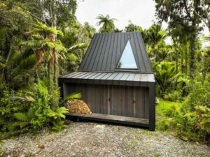 BIV Punakaiki Cabin in the Woods is an Architectural Gem