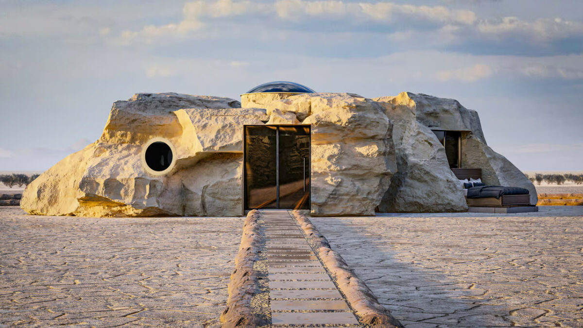 Glamping Retreat OutpostX in Utah Desert Brings Tatooine to Life
