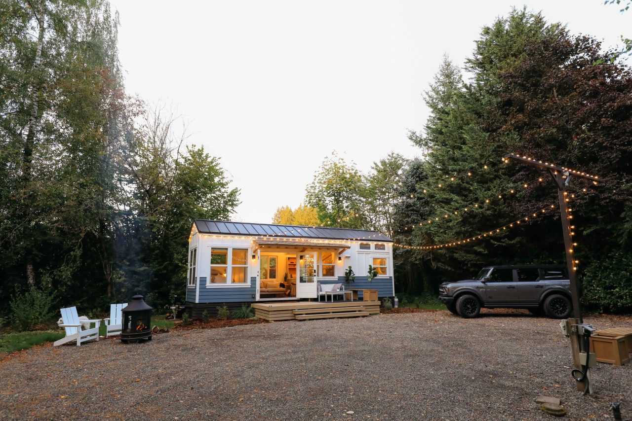 Hideaway Tiny House is Whimsical Dwelling in the Woods