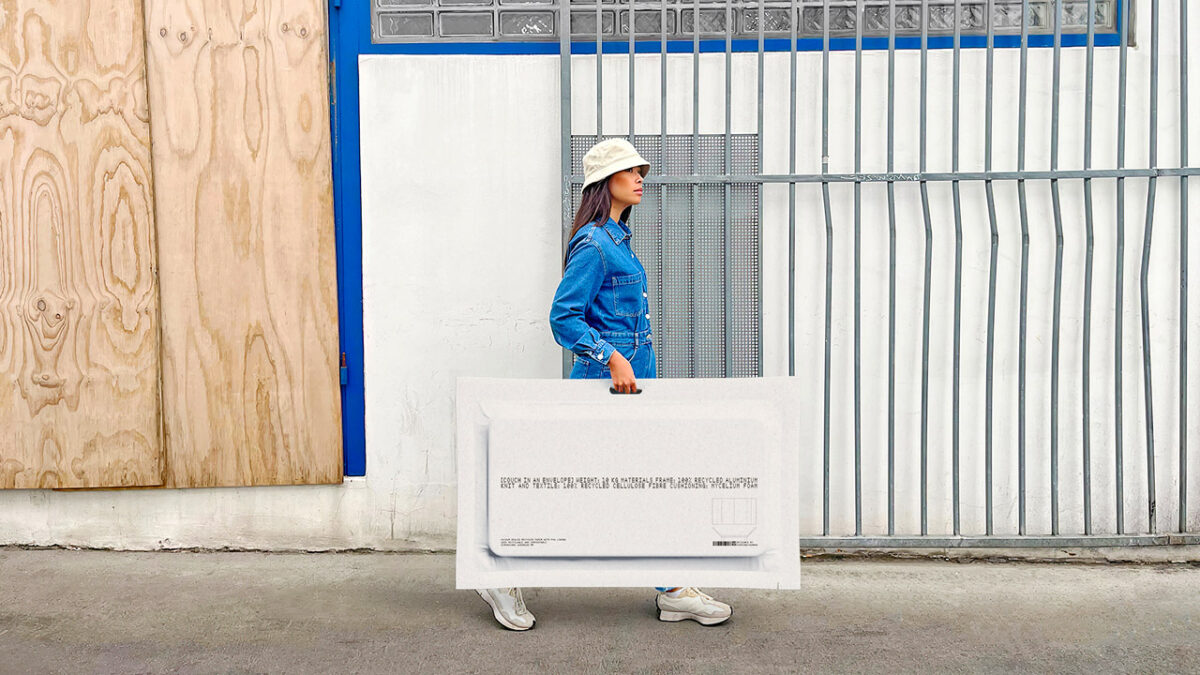 IKEA's Couch in an Envelope is Perfect for Nomadic Lifestyle