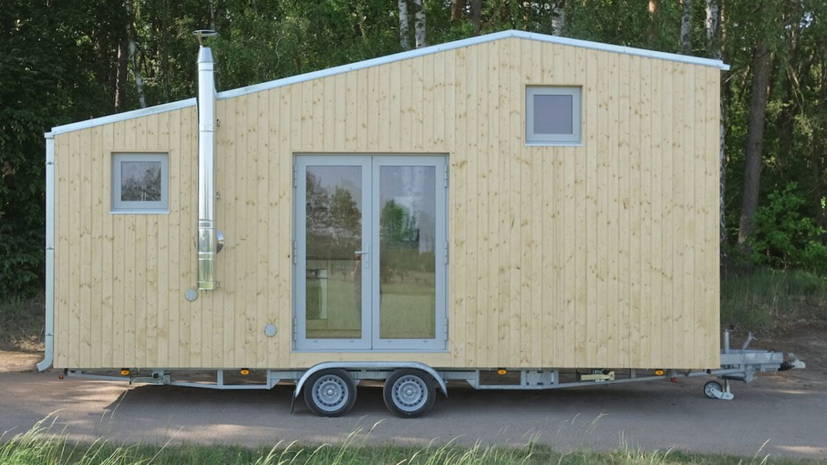 REDUKT ECHO is a Minimalist Tiny House on Wheels