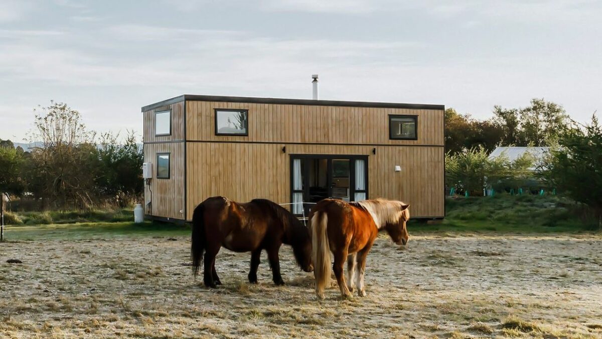 The Ruru Is A Spacious Tiny House With An Upstairs Lounge