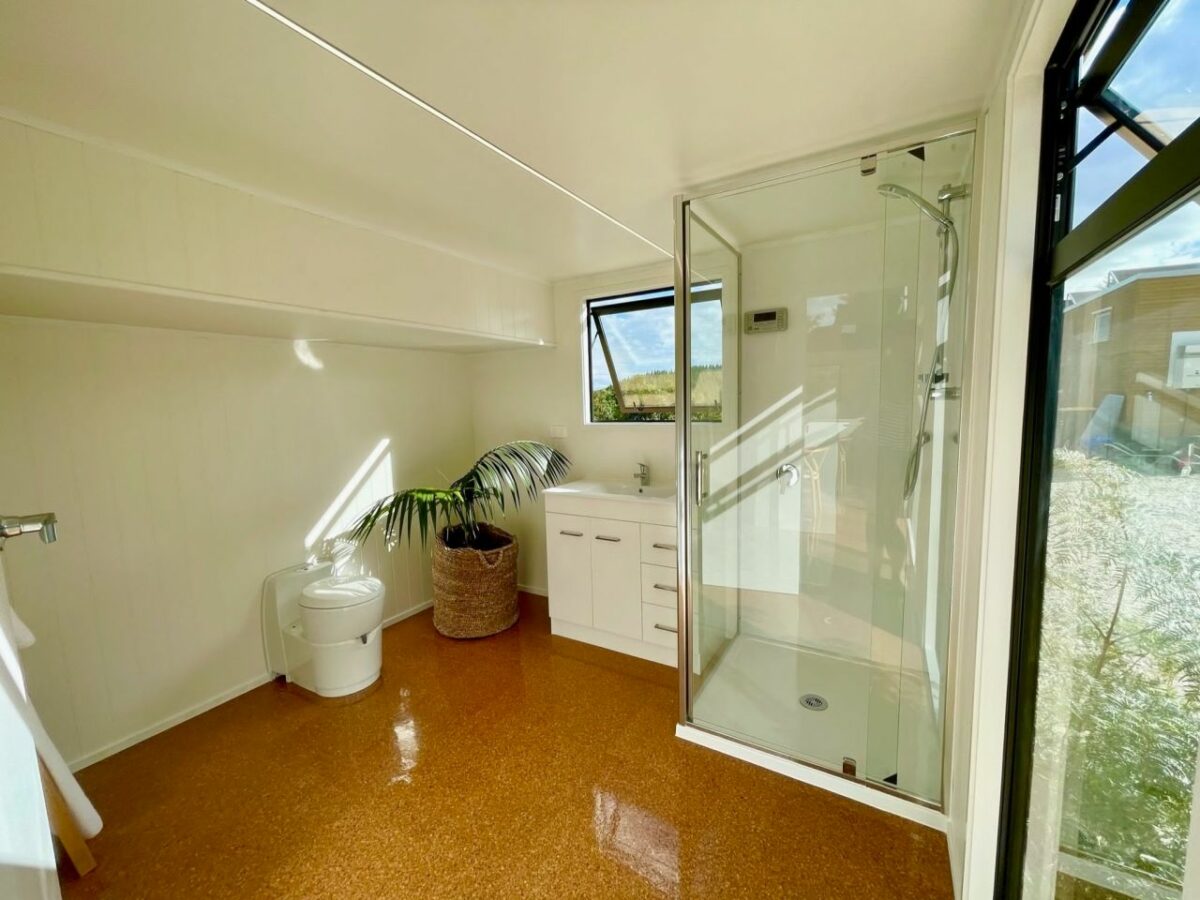 The Ruru Is A Spacious Tiny House With An Upstairs Lounge