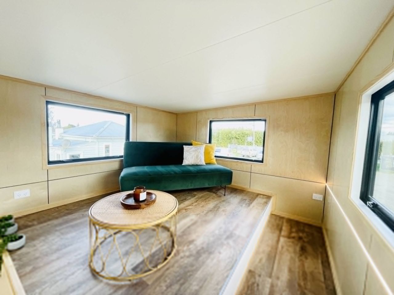 The Ruru Is A Spacious Tiny House With An Upstairs Lounge