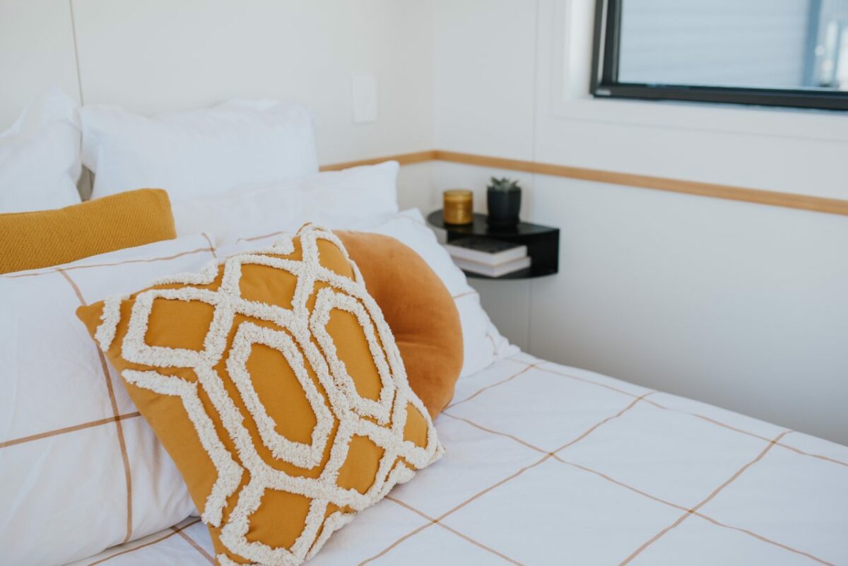 Tadpole Tiny House by Build Tiny Features an Unusual Layout