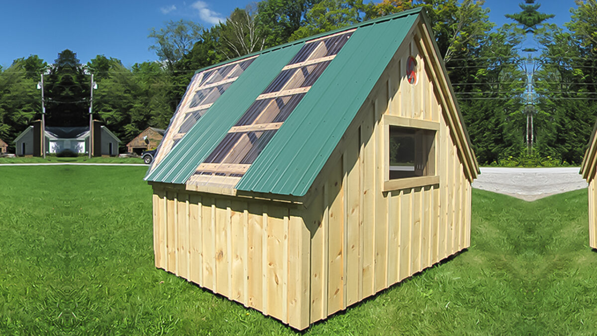 This Tiny House Kit Turns Your Backyard Into a Writer’s Haven