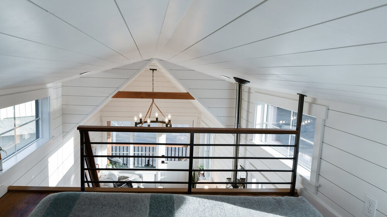 Villa Mini Tiny House Expands Living Space With Stunning Porch