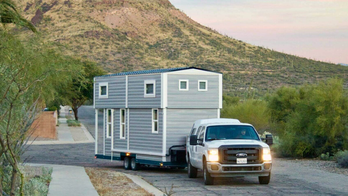 Wilderwise With Pop-Up Roof is Road-Legal Two-Story Tiny House