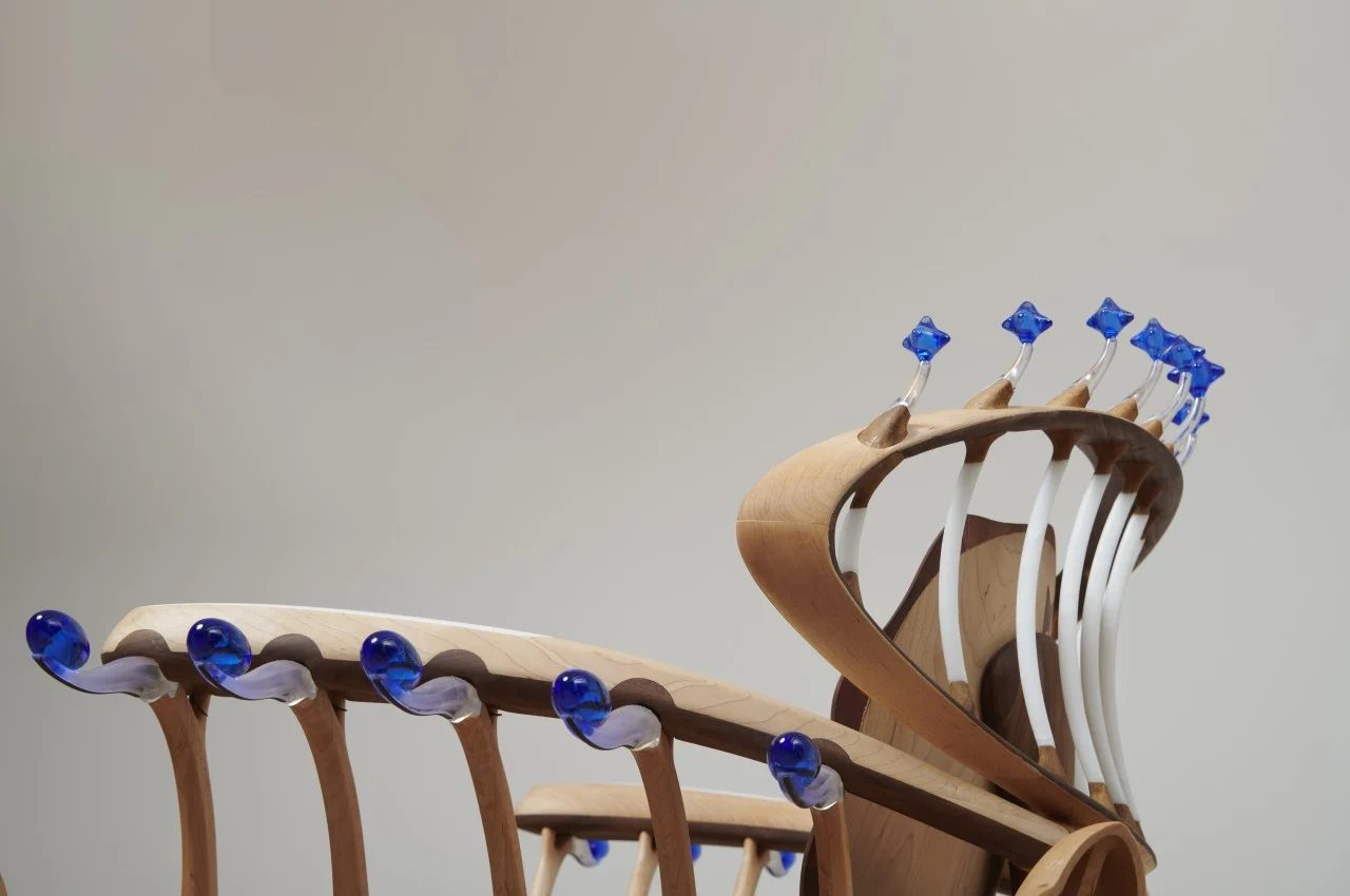 Cosmos Chair is Flamboyant Throne for the Queen of the Universe