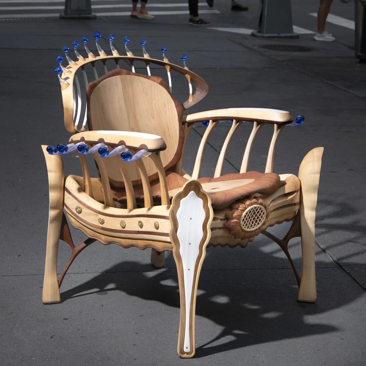 Cosmos Chair is Flamboyant Throne for the Queen of the Universe