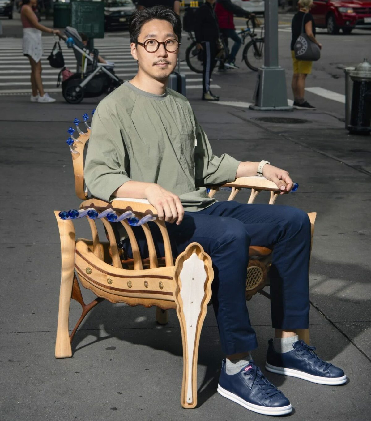 Cosmos Chair is Flamboyant Throne for the Queen of the Universe