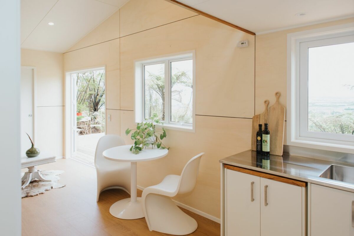 Cherry Picker Tiny House With Large Loft Feels Open & Spacious