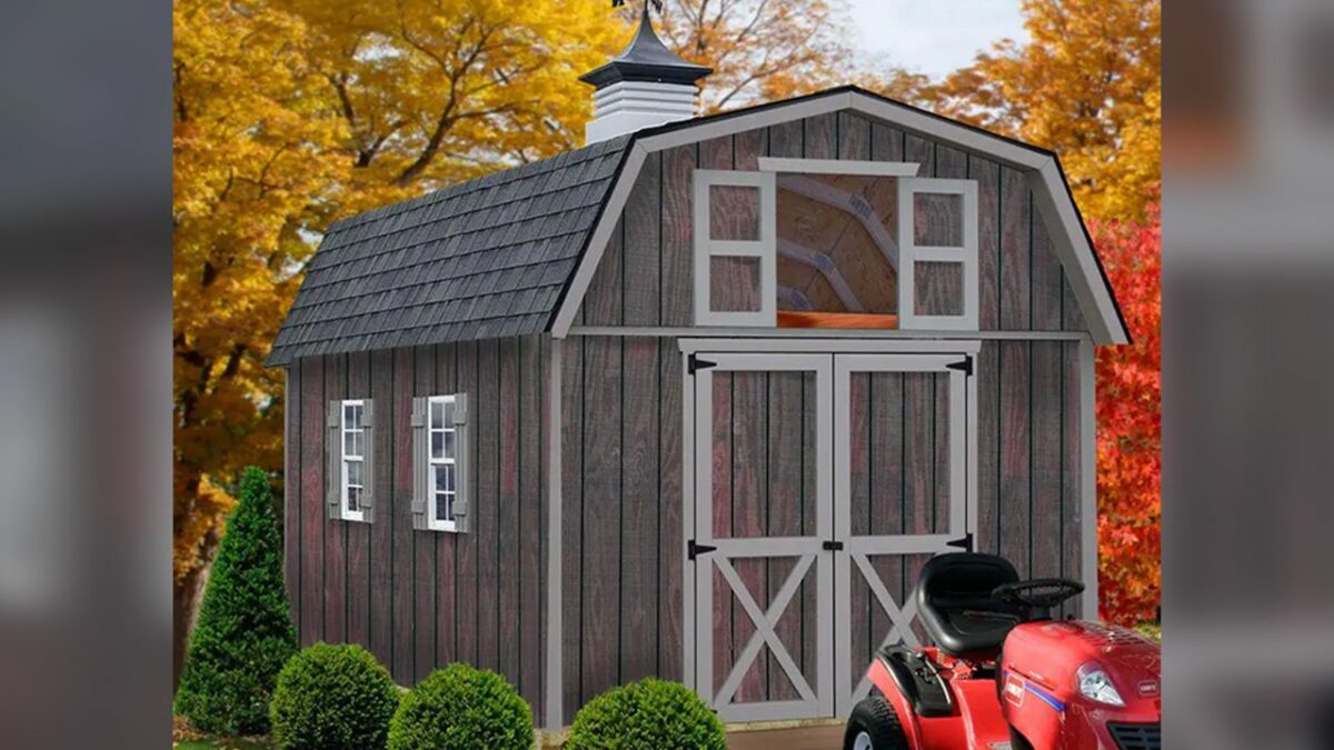 This $3,891 Home Depot Tiny House Features Dual Loft Section