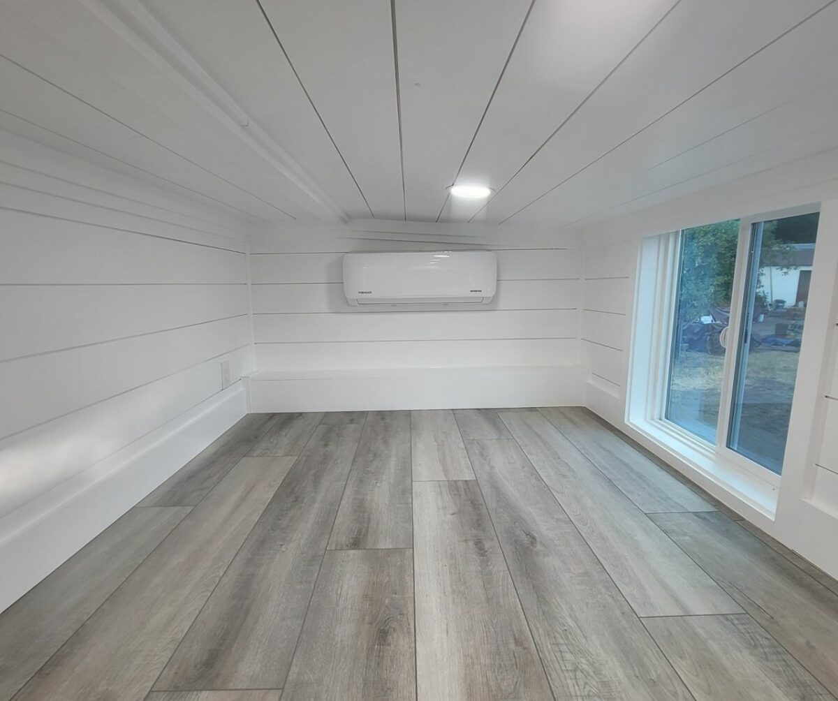 Hope Meadow Tiny House Has a Spacious Interior & Rooftop Deck