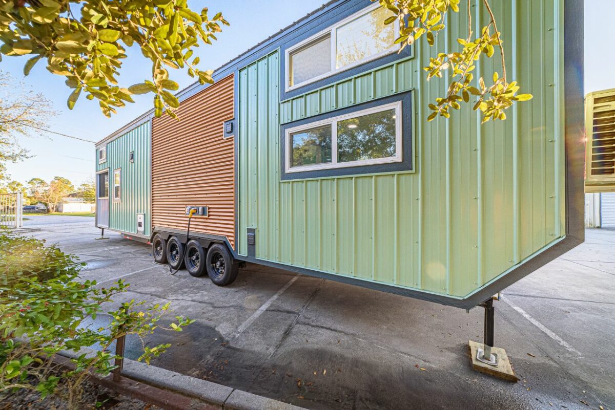 Culp Tiny House Features Screened Front Porch and Walk-in Tub