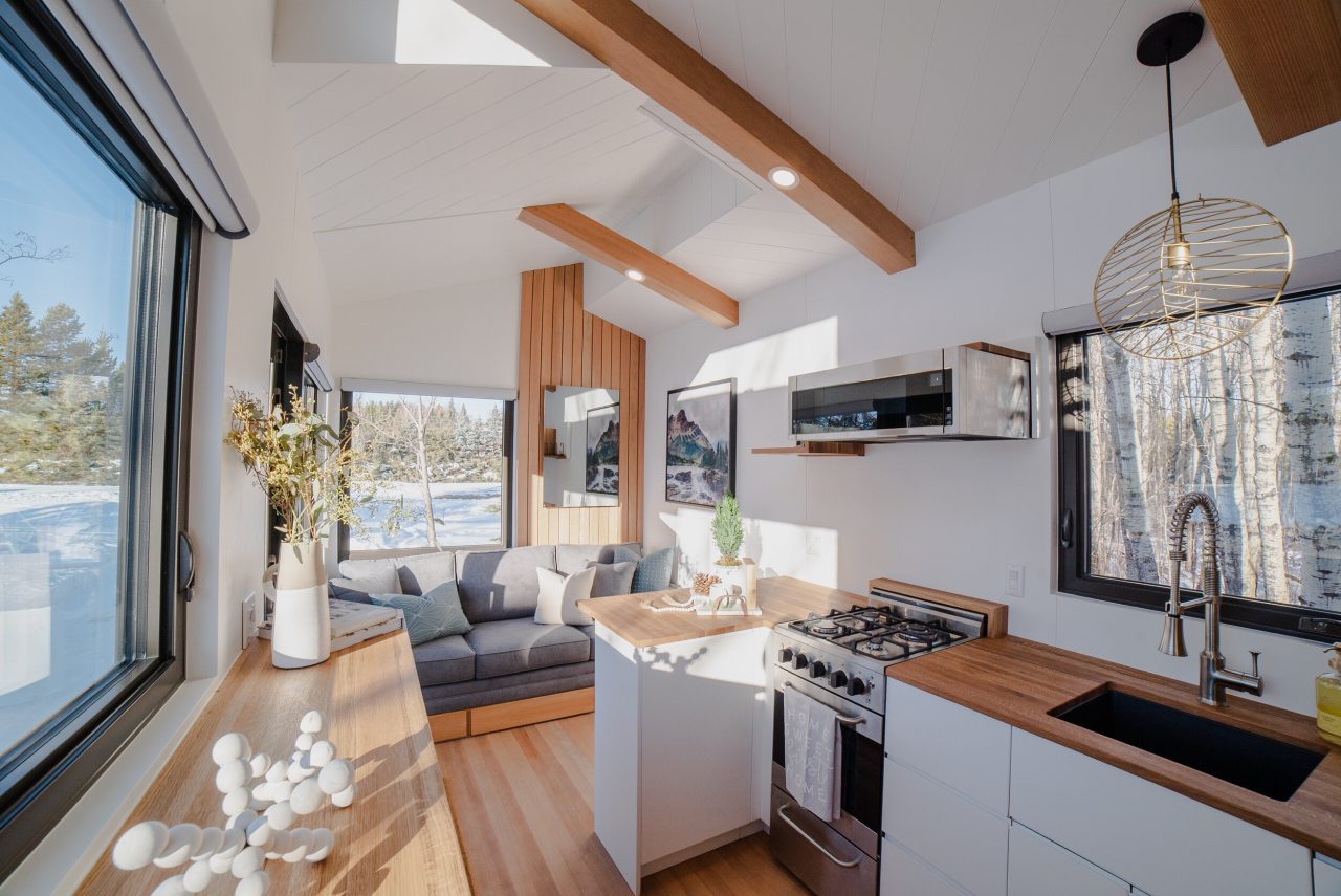 The Fritz Tiny House is a Luxury Home for Nomadic Couples