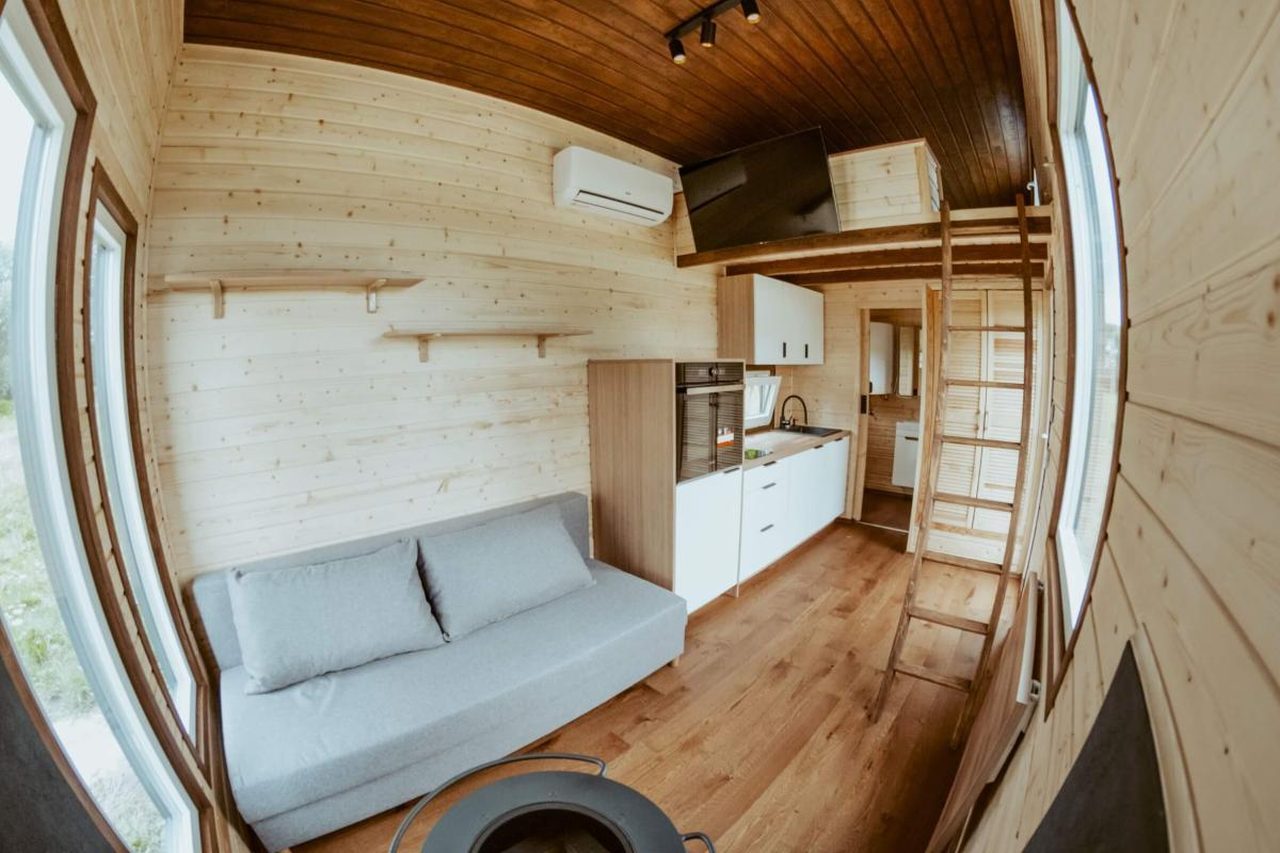 German Vaalserberg Tiny House is a Paragon of Maneuverability