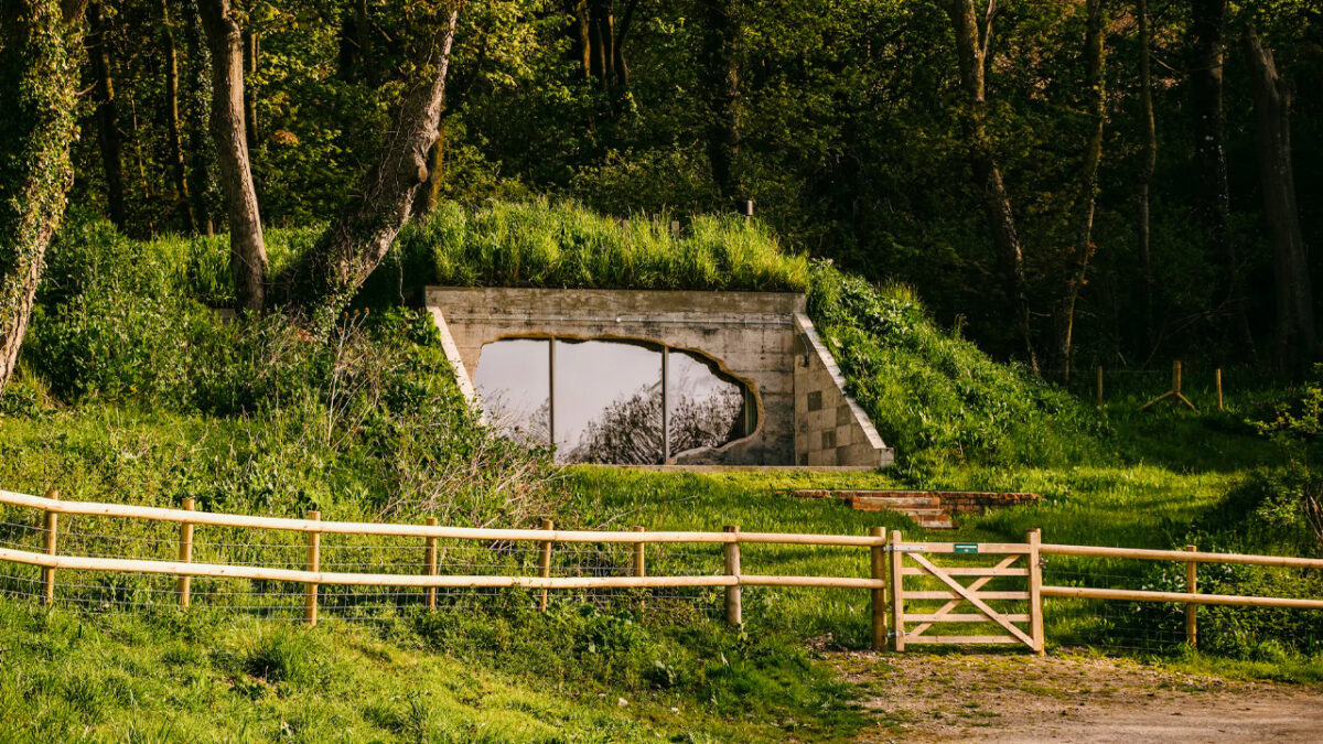 WWII Bunker-Turned Holiday Home Overlooks the English Channel