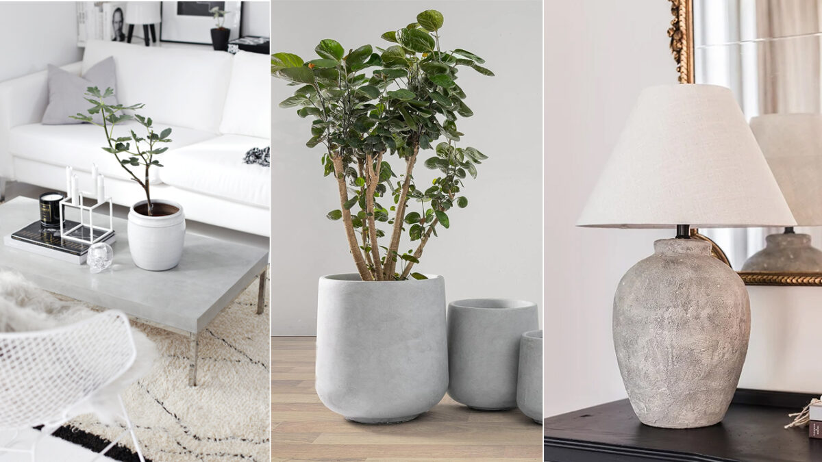 17 Concrete Decor Ideas for Modern Homes