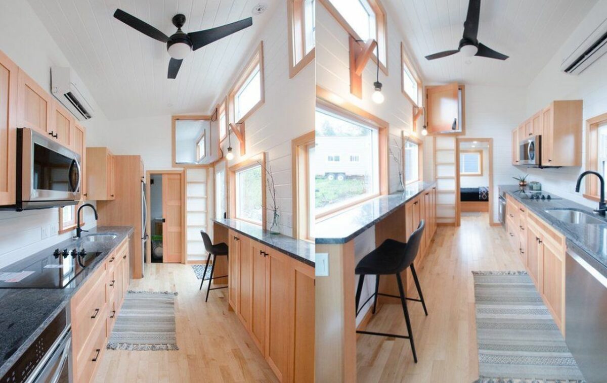 Albatross Tiny House Features Three Bedrooms, Gourmet Kitchen