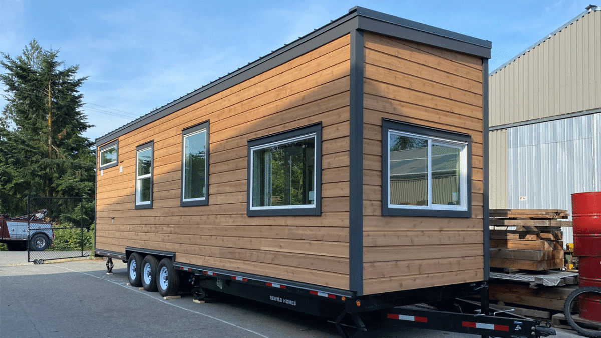 Arden Tiny House Boasts Light-Filled Interior With Skylight