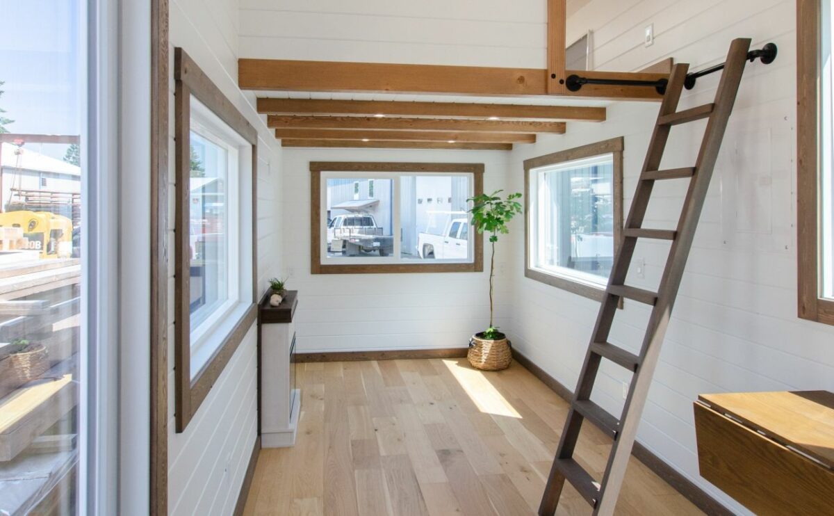Arden Tiny House Boasts Light-Filled Interior With Skylight