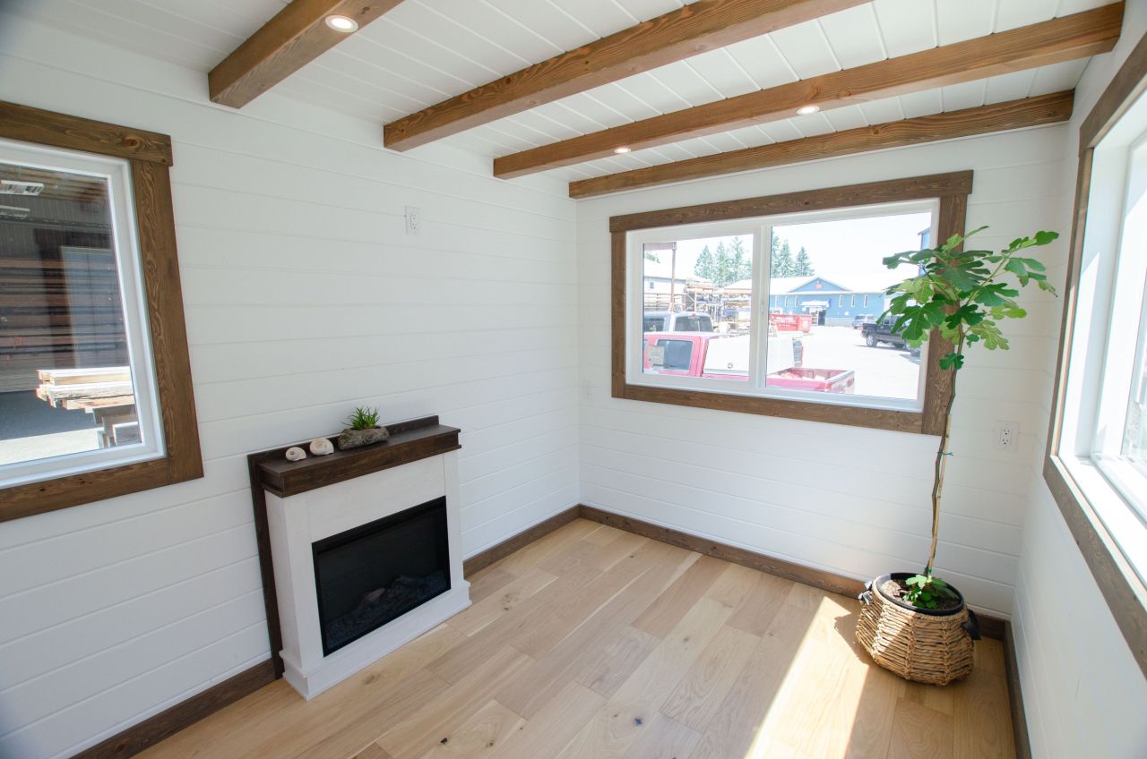 Arden Tiny House Boasts Light-Filled Interior With Skylight