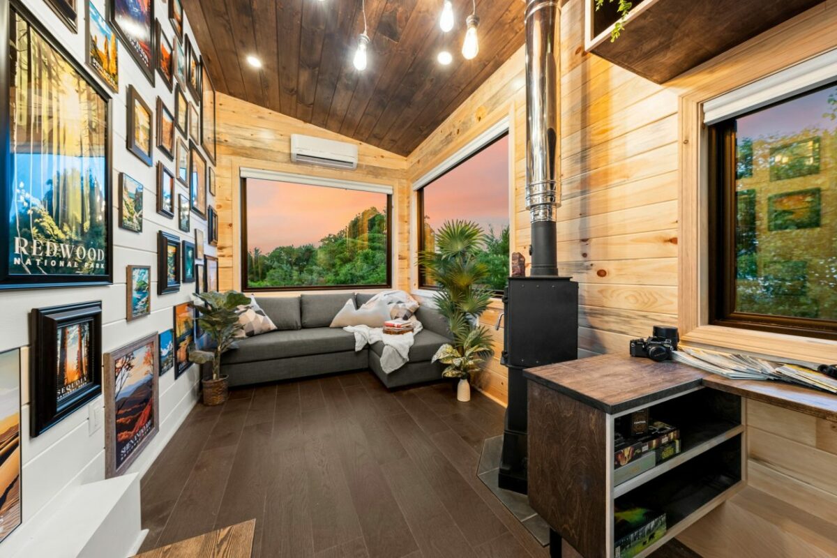 National Park Tiny House With Rooftop Deck is Adventurer's Dream