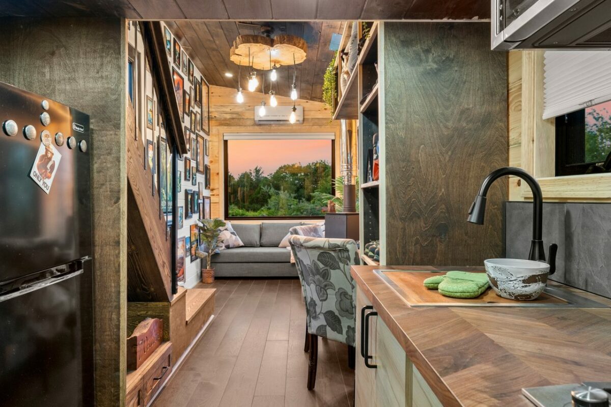 National Park Tiny House With Rooftop Deck is Adventurer's Dream